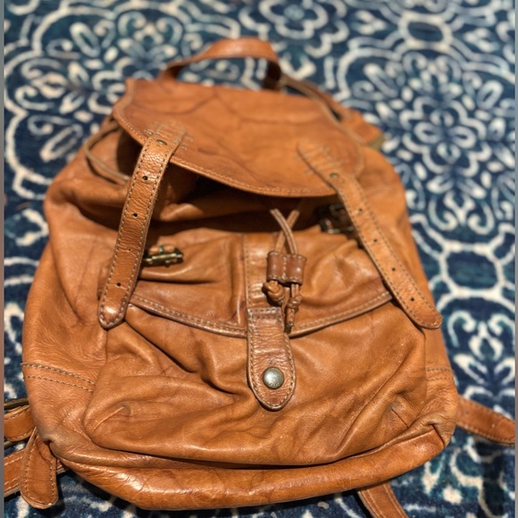 Frye | Bags | Frye Campus Leather Backpack | Poshmark